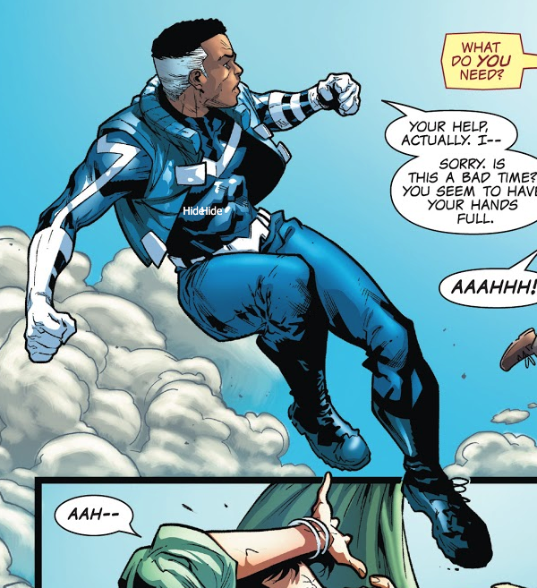 Quem é Blue Marvel? Sobre o apagamento da história negra nos Estados ...